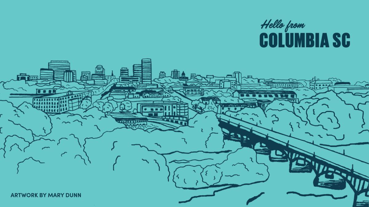 Experience Columbia SC Zoom Backgrounds | Fun Zoom Meeting Images