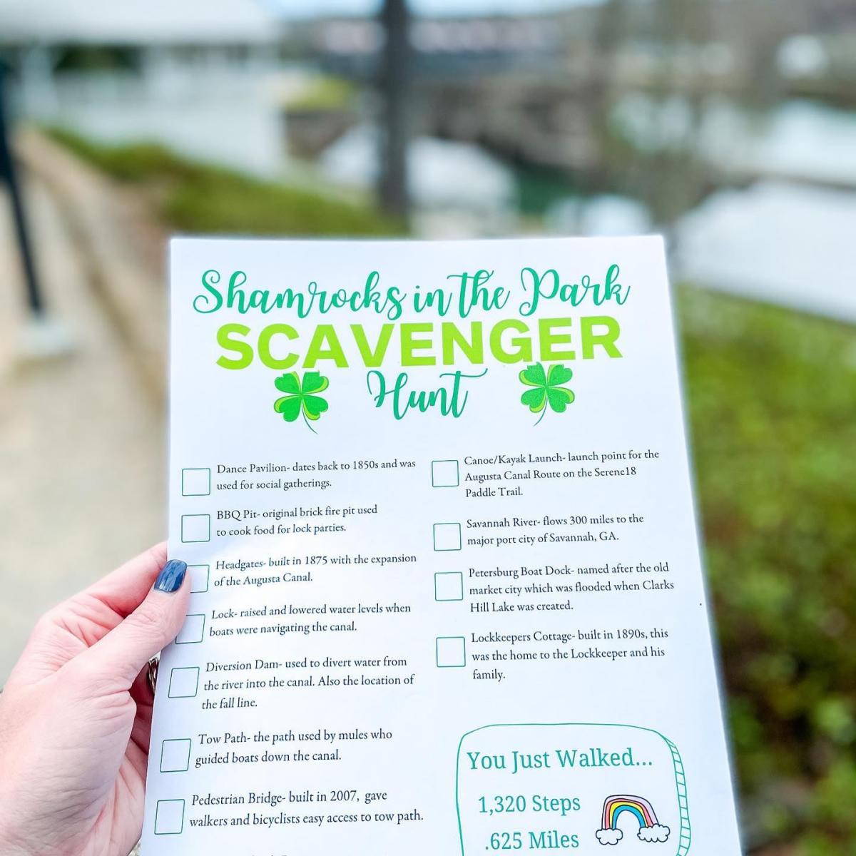 Shamrocks in the Park Scavenger Hunt | March 1-21, 2025 | Savannah ...
