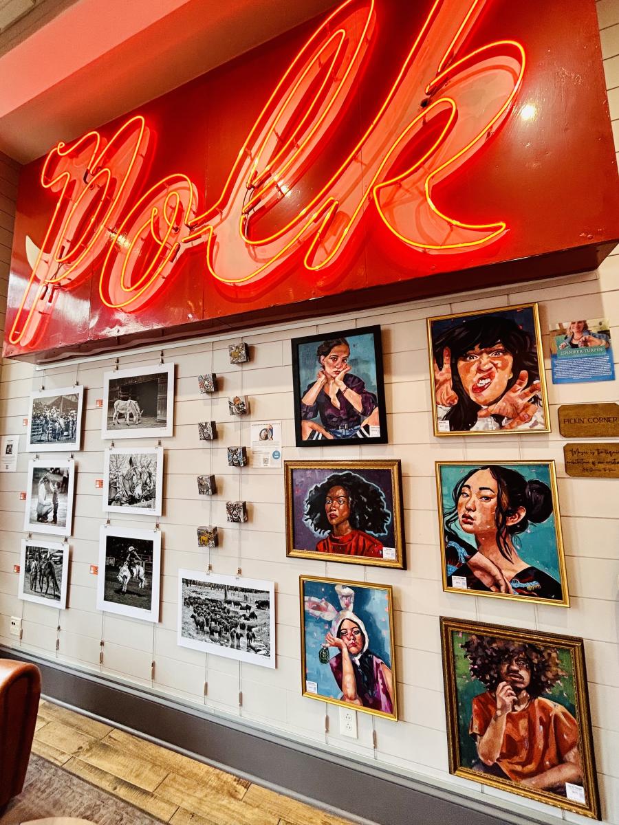 Spring Art Exhibit on Display in the Visit Columbia Welcome Center