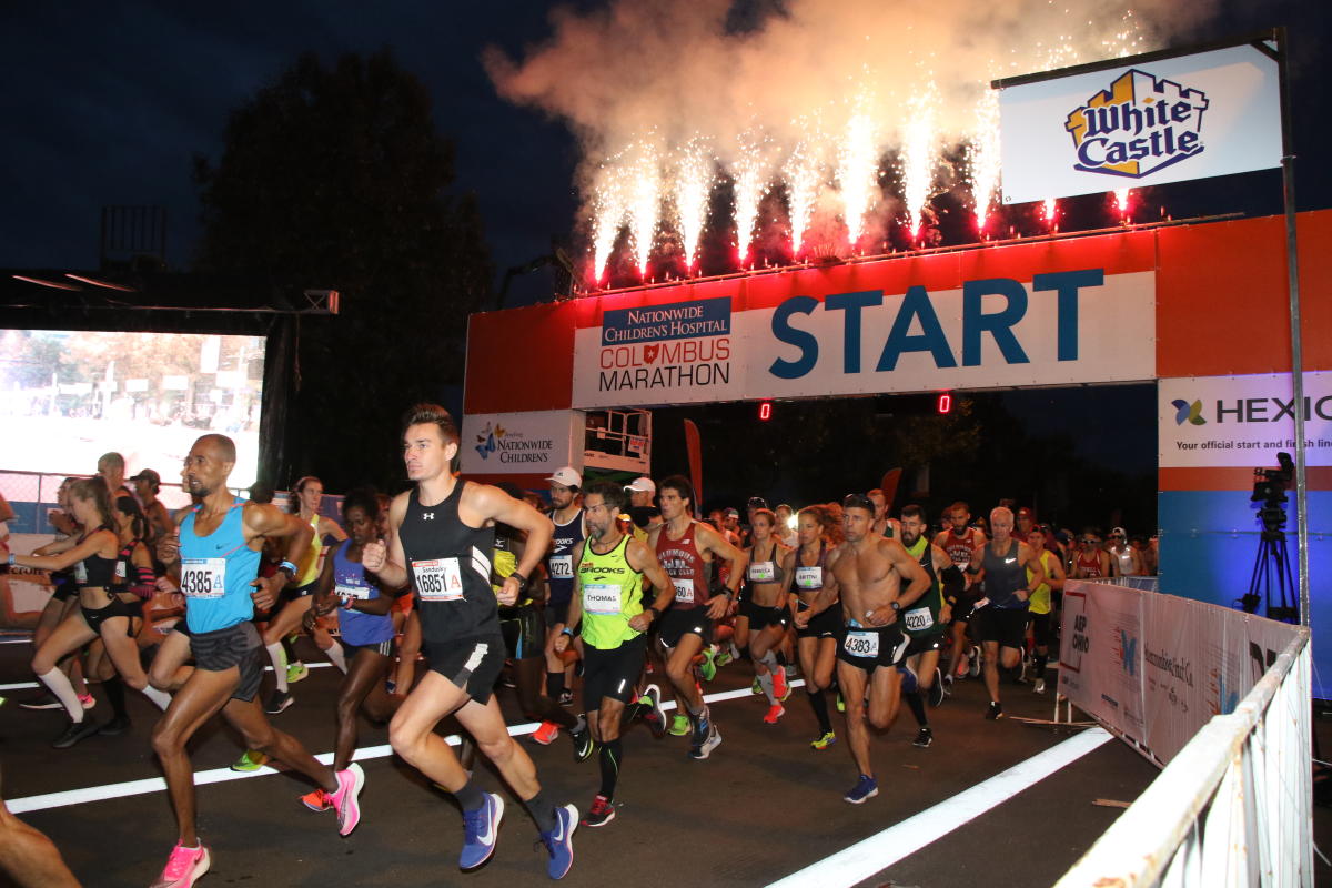 Running the Columbus Marathon with Darris Blackford