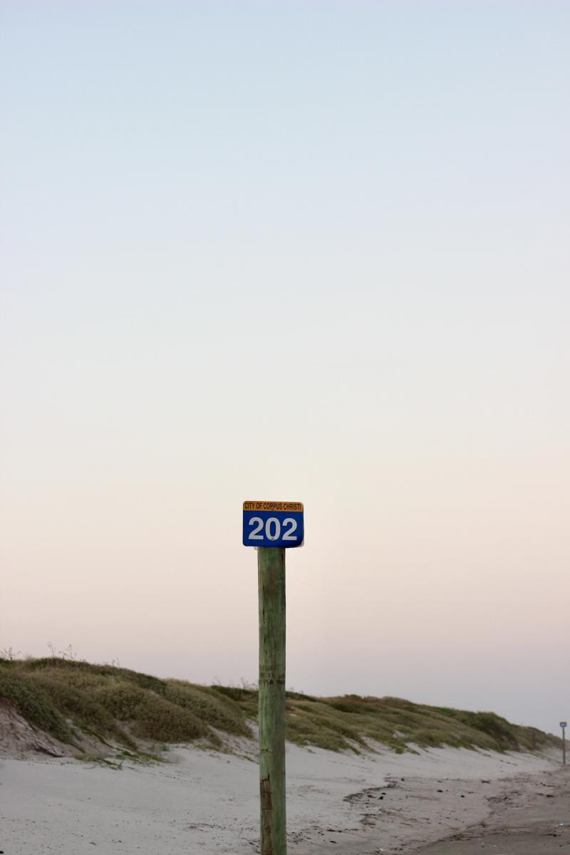 beach marker