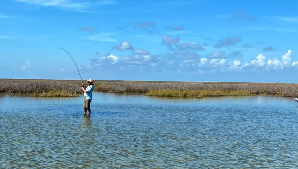 Wade Fishing in Corpus Christi
