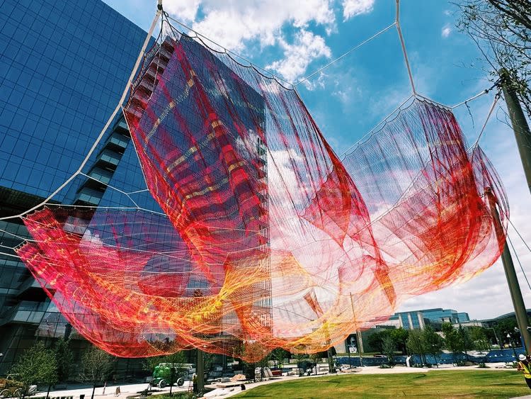 A Stunning Monarch Butterfly Installation is Now Open in Frisco