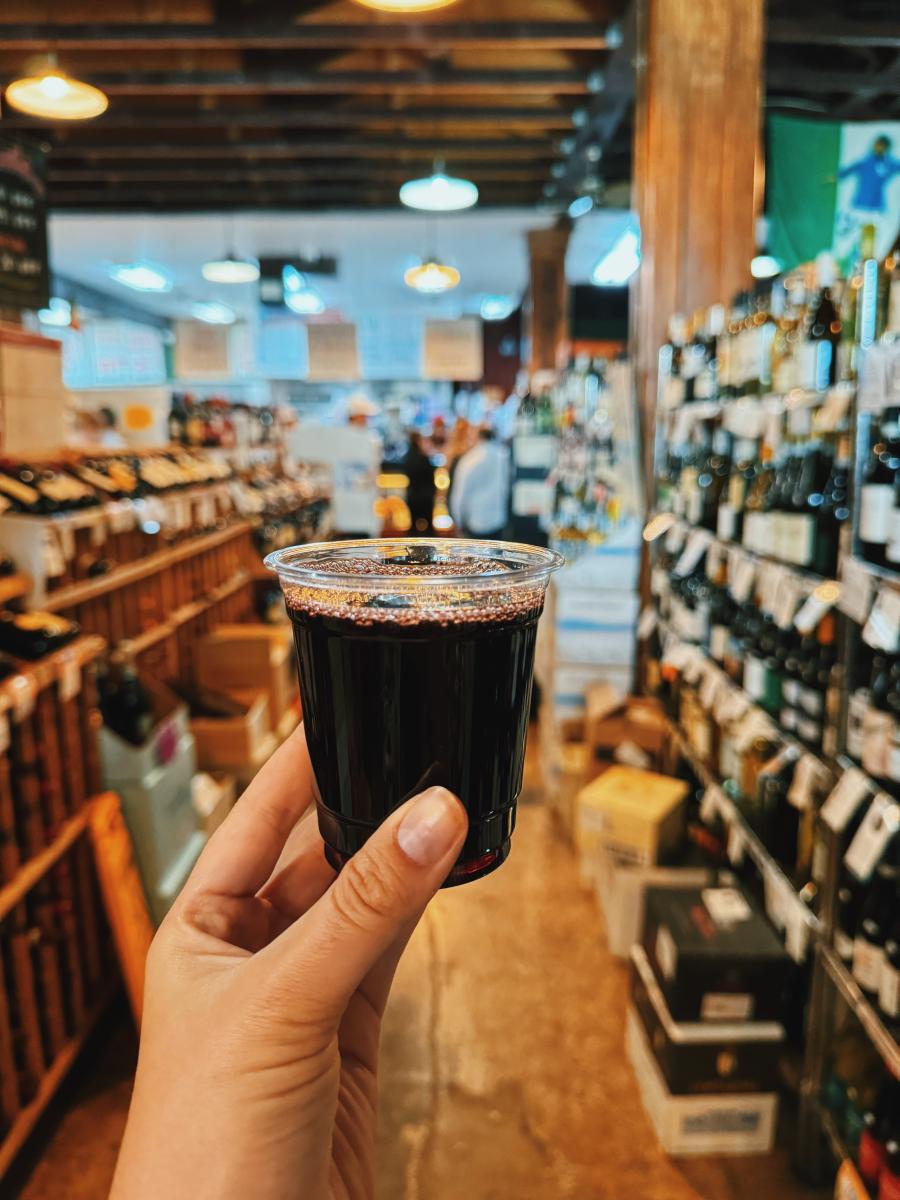 Sip Wine While You Shop at the 58-Year Old Classic Italian Grocer ...