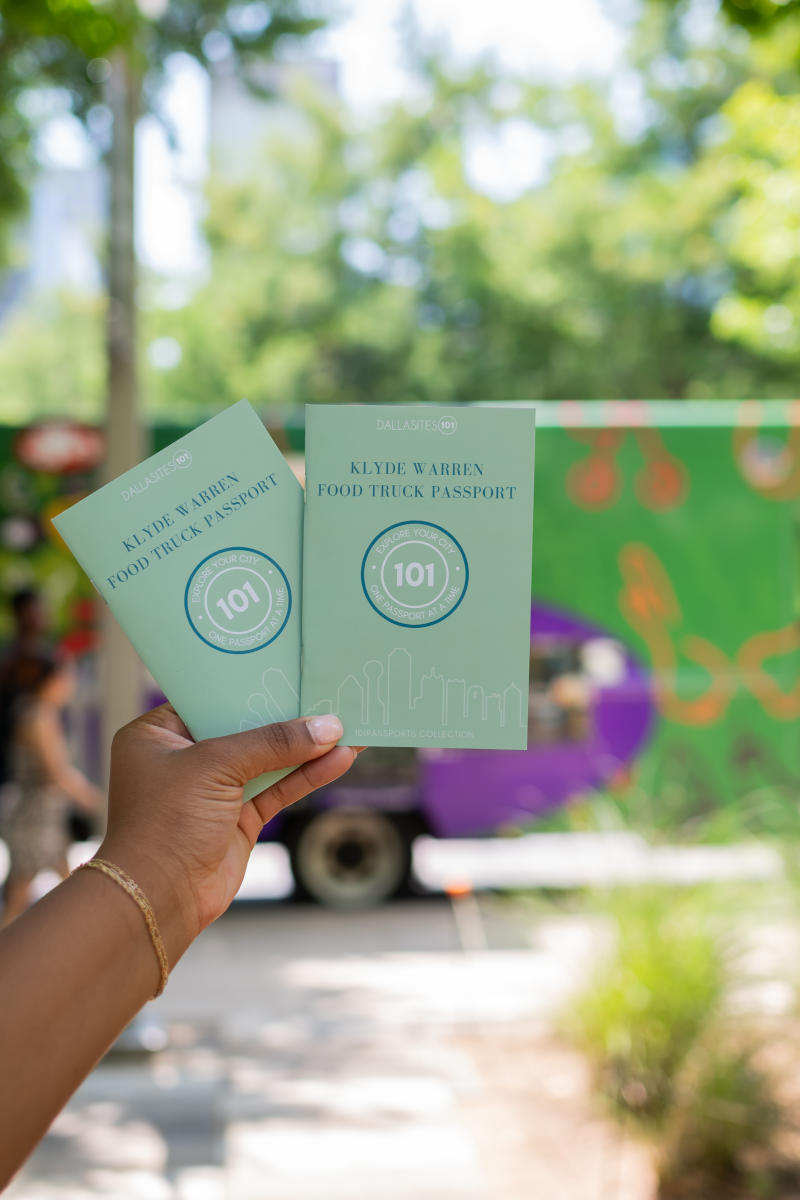 Enjoy 24 Discounts & Freebies via Our Klyde Warren Park Food Truck Passport