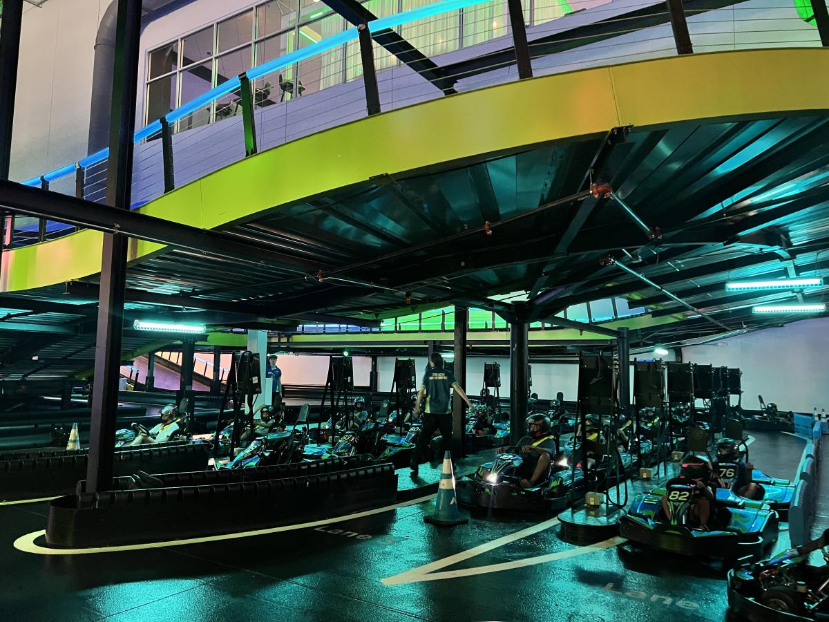 Race Superkarts at Andretti in Grandscape