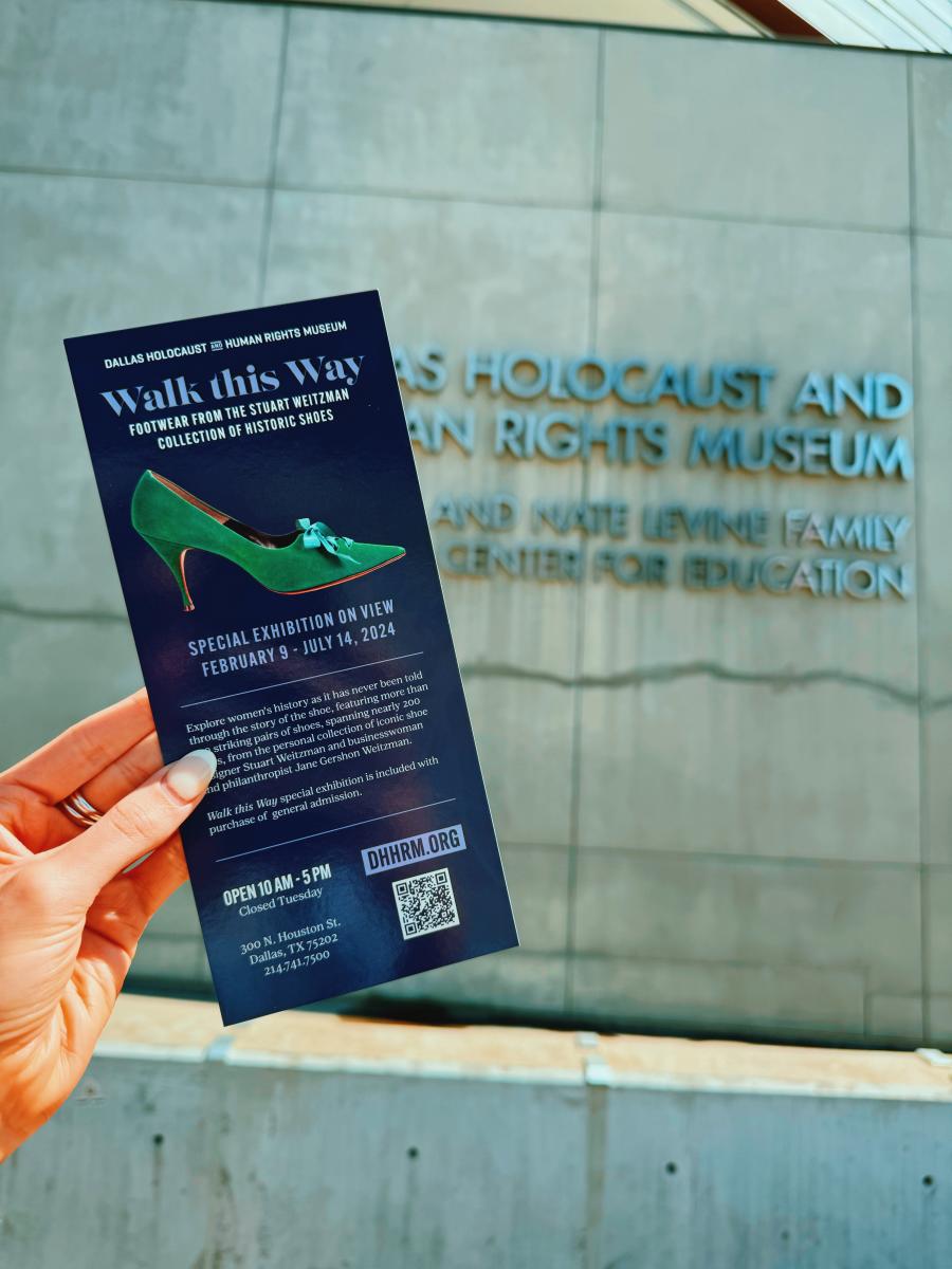 The New “Walk This Way” Exhibition at the Dallas Holocaust & Human ...