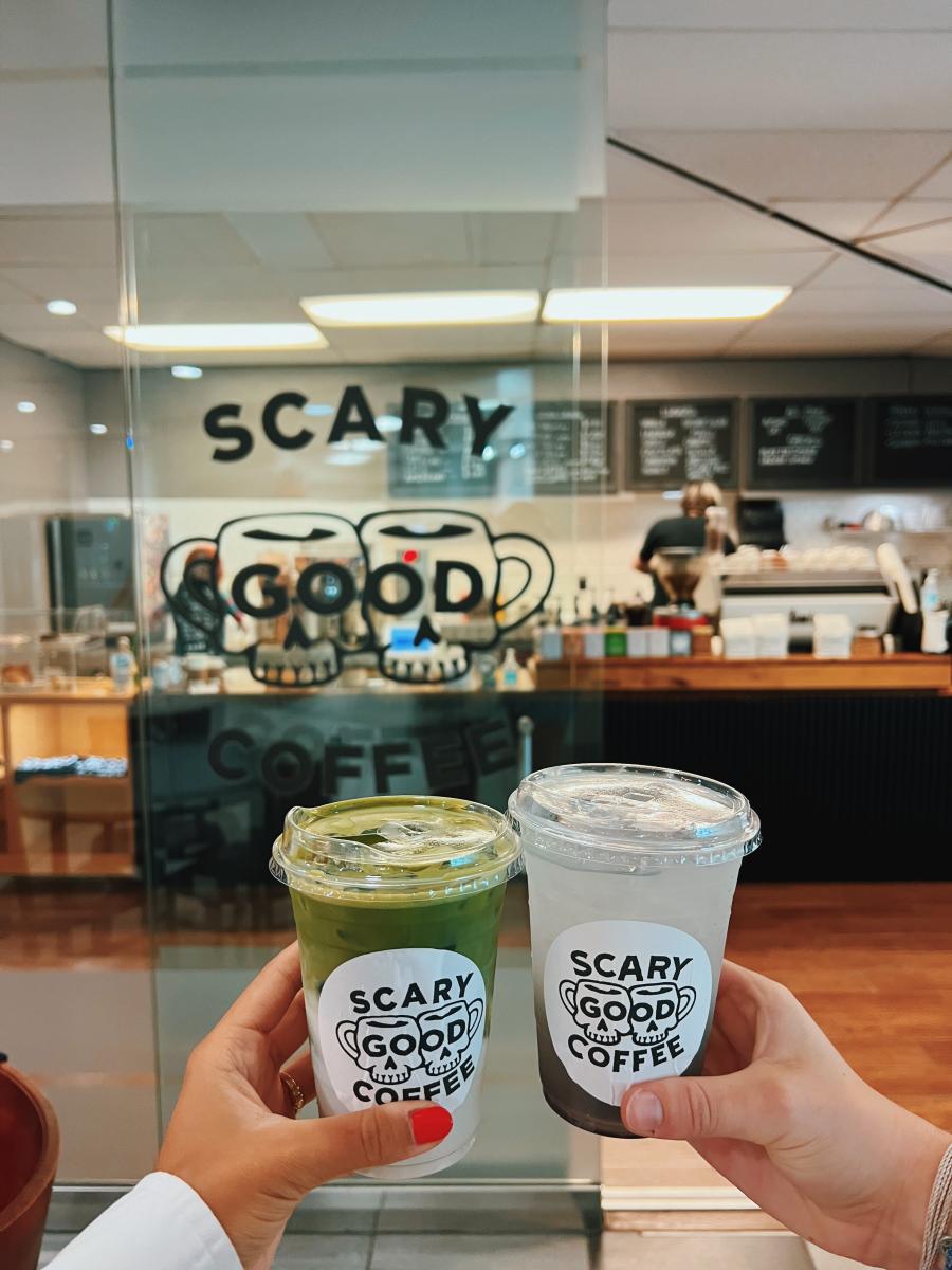 Scary Good Coffee is a Coffee Shop in Dallas With a Spooky Theme All ...