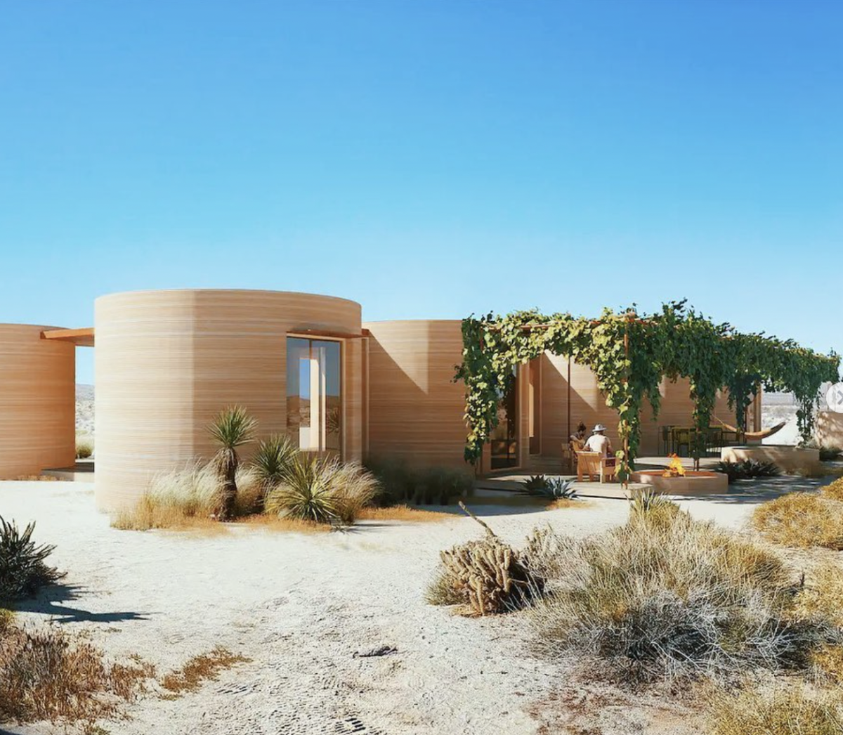 A 3D Printed Modern Desert Hotel is Coming to Marfa Texas