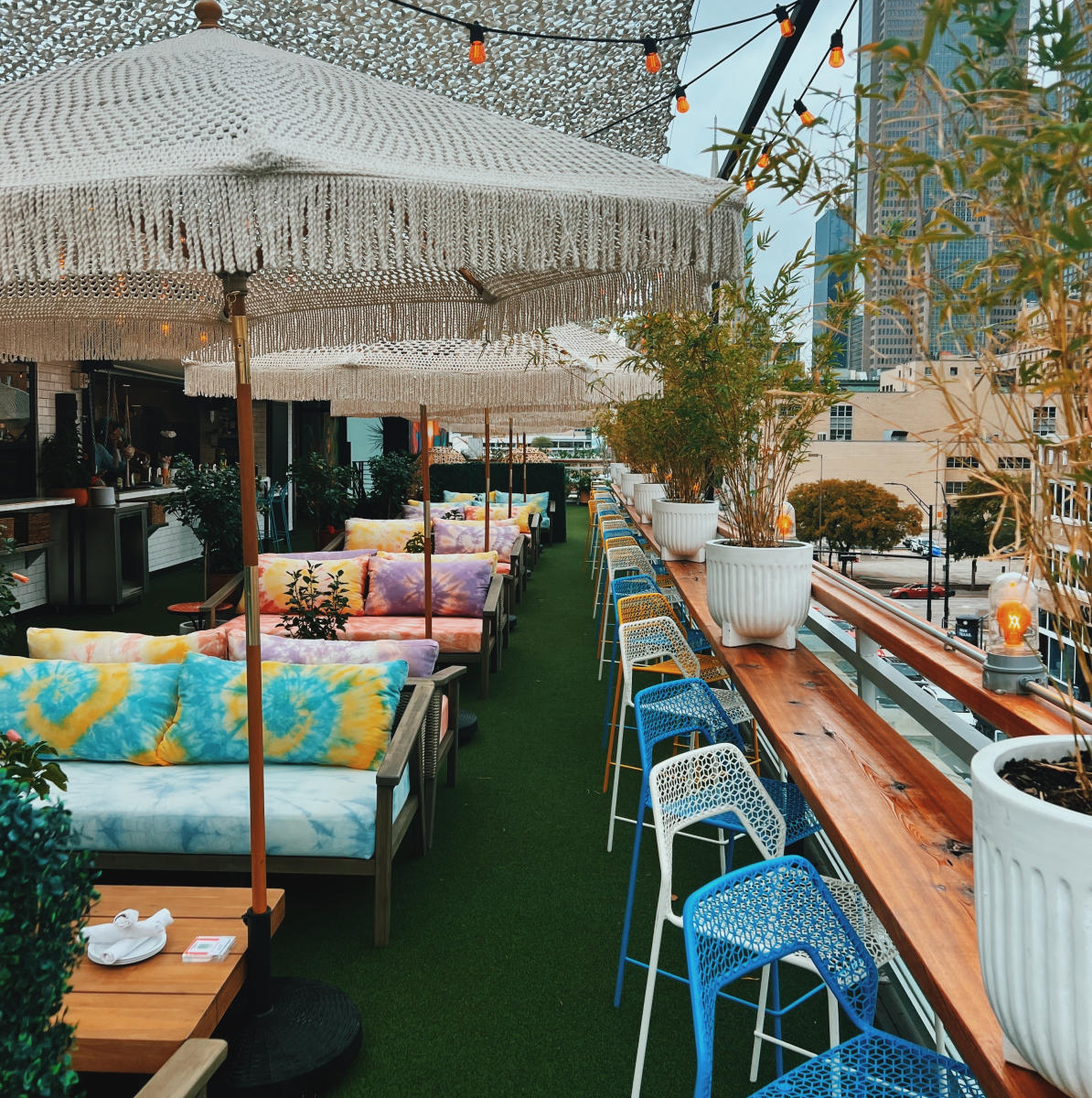 Surf Camp, a New Rooftop Bar in Downtown Dallas, is Now Open
