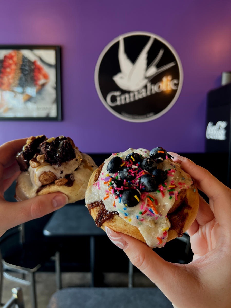 Vegan Bakery, Cinnaholic, Serves Delicious Vegan Cinnamon Rolls and ...
