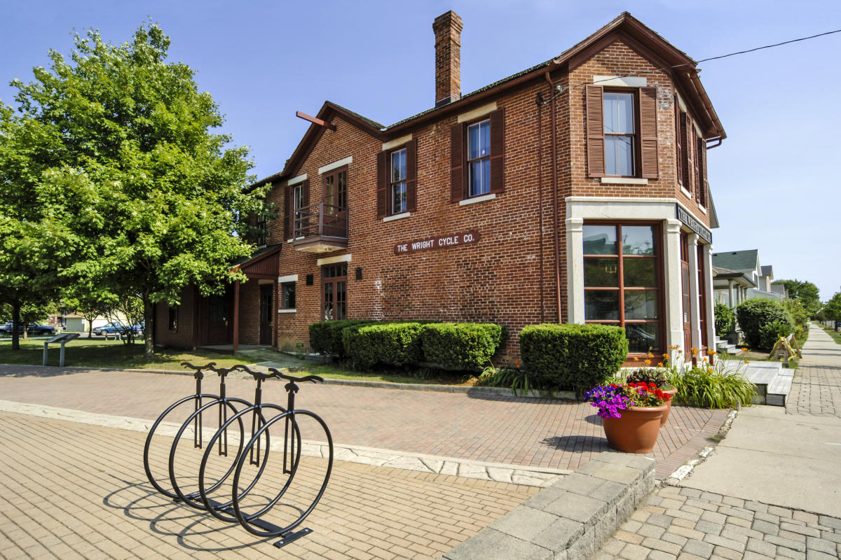 The Wright Cycle Company in Dayton | Visitor Center & Museum
