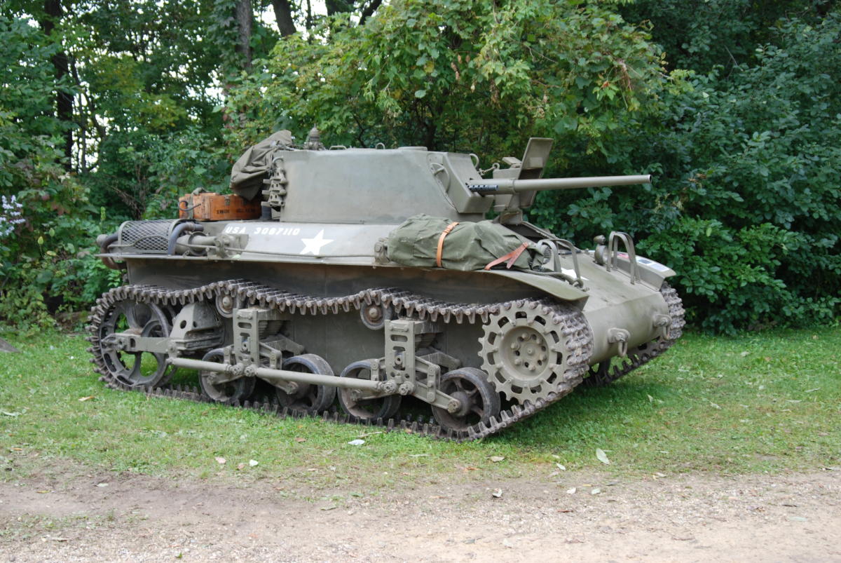 Military Vehicle Convention Bringing Large Vehicles for Public Display