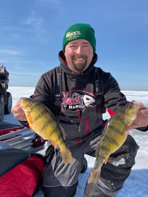 In Devils Lake, ‘Perch Fishing is our Big Winter Deal’