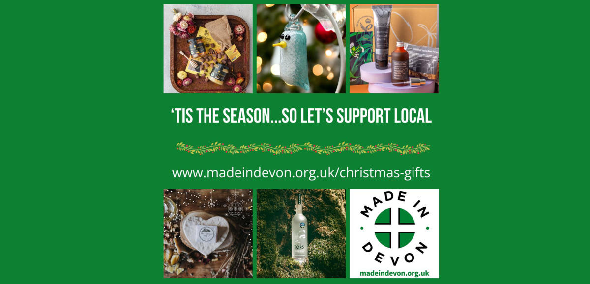 This Christmas, please support businesses that are 'Made in Devon'...