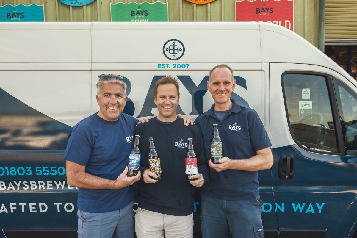 Bays Brewery Brews Up £4,815 For Devon Charities