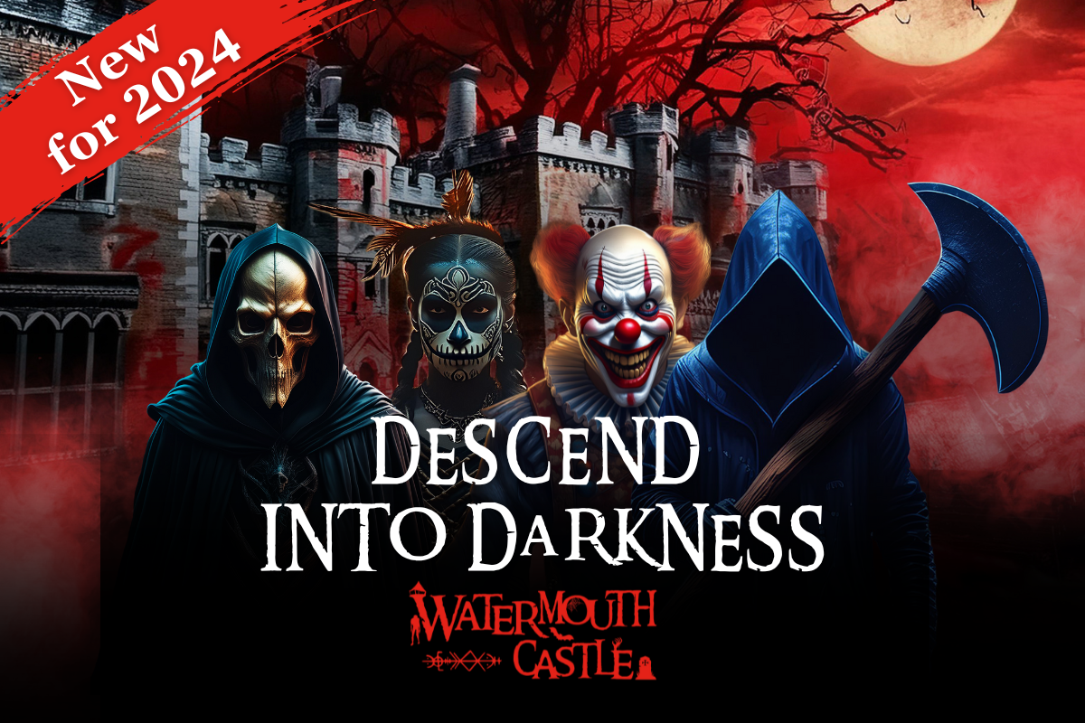 A haunted castle with a twisted maze of horrors…