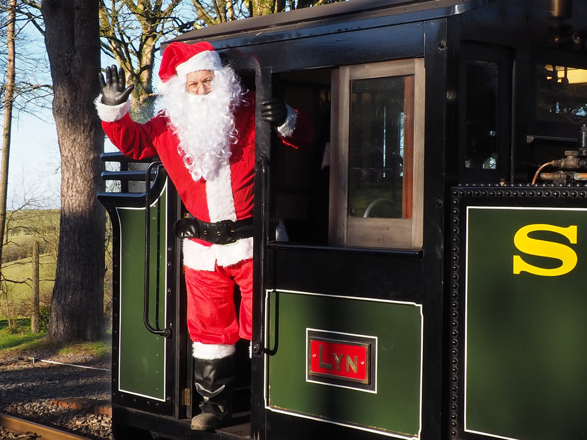 Win a Santa Special 1st Class Train ride