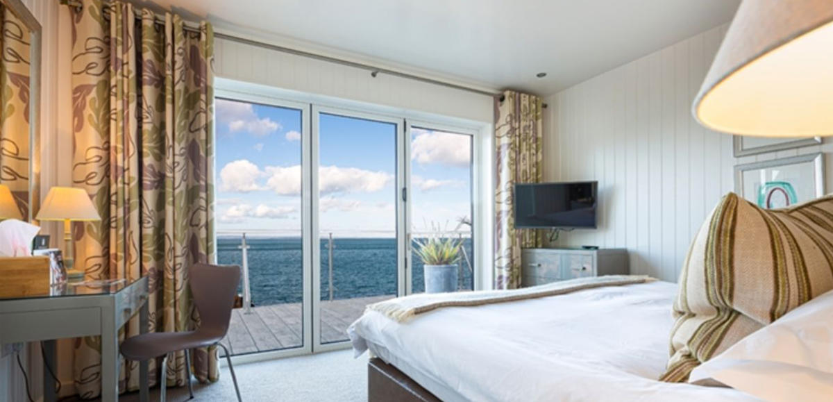 Great sea front hotels in Devon