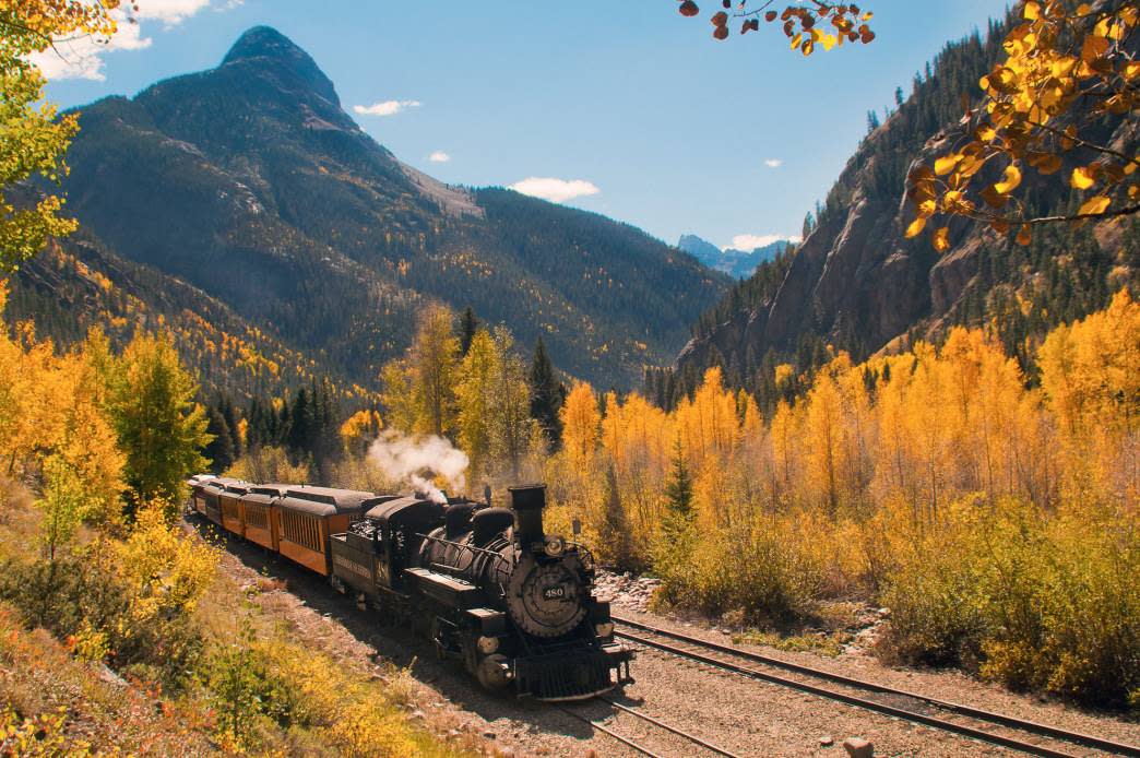 See Colorado's most beautiful scenery from a historic steam train!