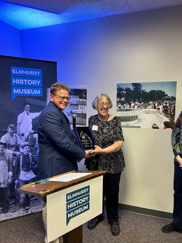 EHM Honors Long-Time Volunteer and Former Staff Member with Alben F ...