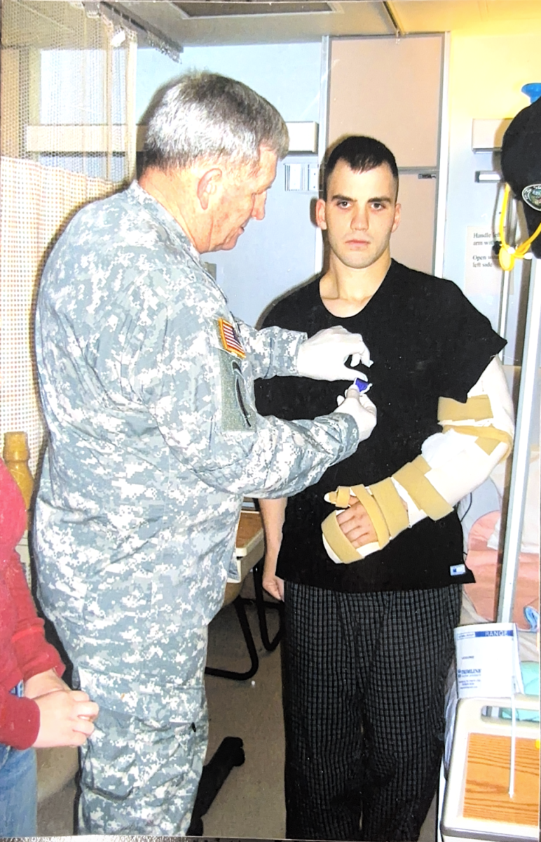 Operation Iraqi Freedom and Two-Time Purple Heart Awardee named ...