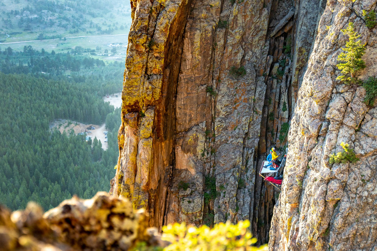 Cliff Camping with Kent Mountain Adventure Center
