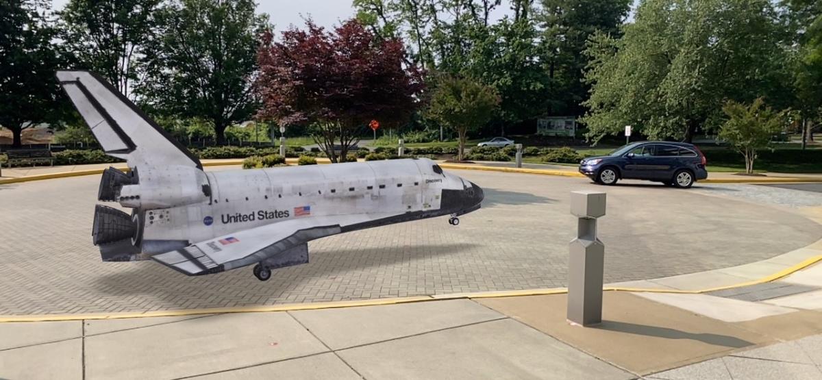 Space Shuttle Discovery AR Experience