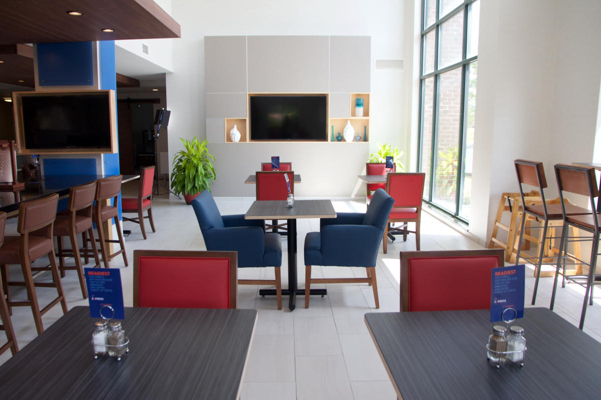 Renovations are complete at the Holiday Inn Express & Suites in Victor