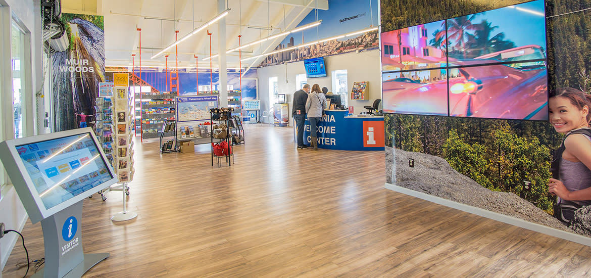 Visitor Services at Fisherman's Wharf in San Francisco
