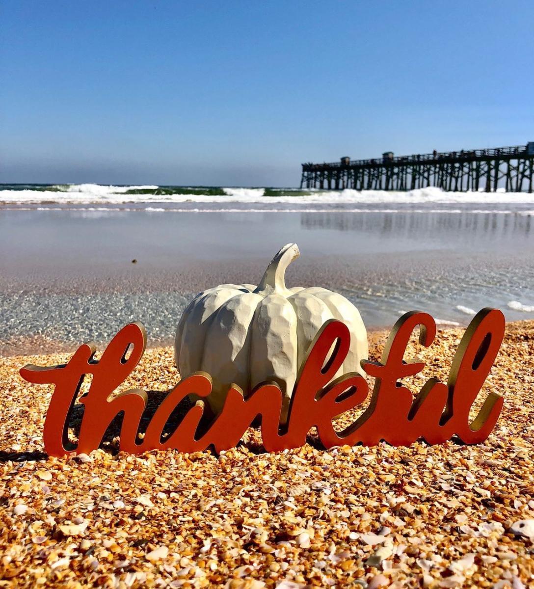 Thanksgiving in Palm Coast and the Flagler Beaches