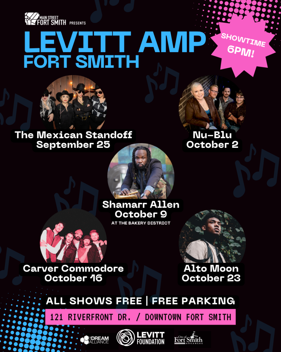 Main Street Fort Smith Announces Fall 2025 Levitt AMP Fort Smith Music ...