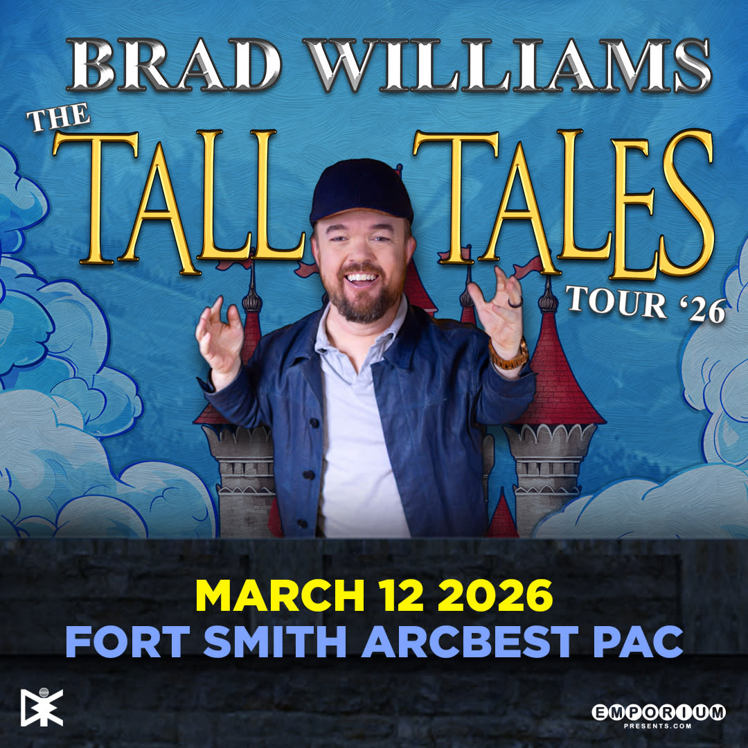 Brad Williams "The Tall Tales" Tour 2026 Coming to ArcBest PAC on March ...