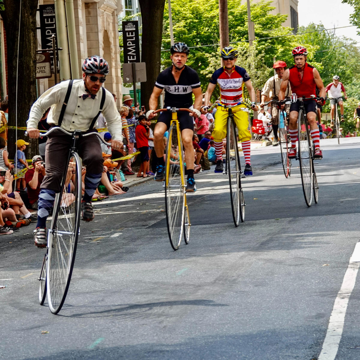 High Wheel Bike Race in Frederick | National Clustered Spires