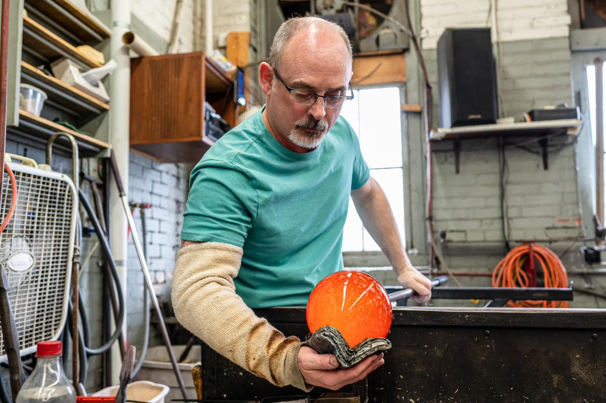 Live Glass Blowing Demonstrations