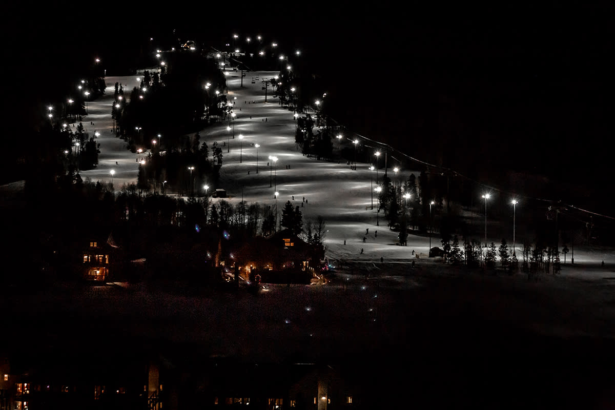 Night Skiing at Granby Ranch