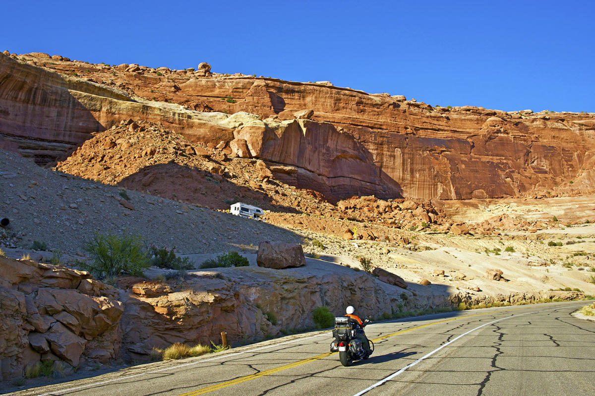 Motorcycle Road Touring - Discover Moab, Utah
