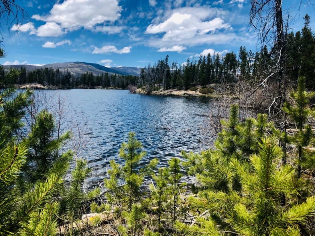 East Shore Trail Along Shadow Mountain Reservoir