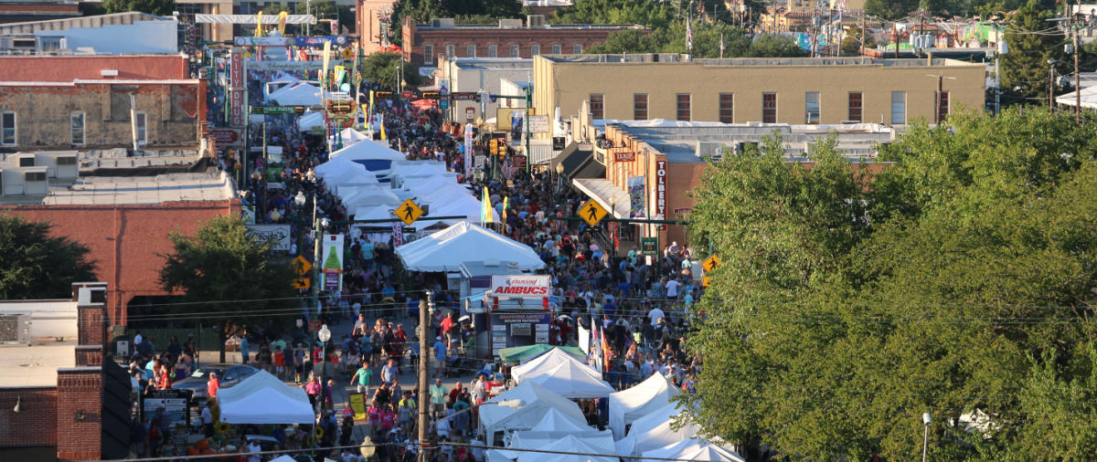 Grapevine Main Street Fest | Map