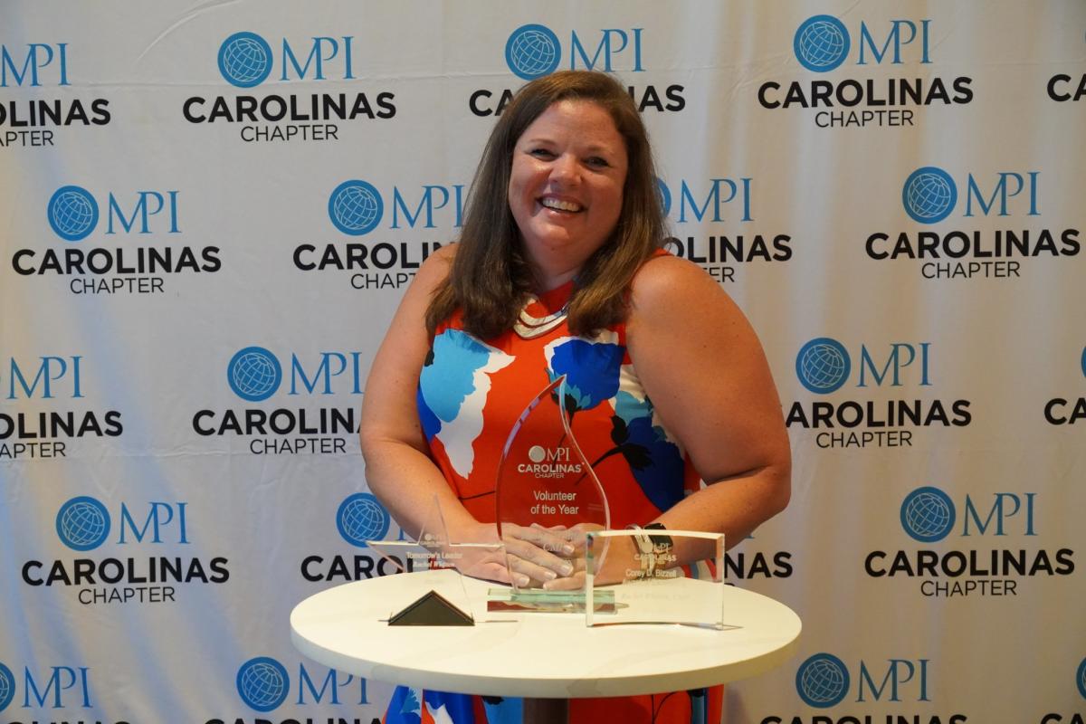 Rachel Whitten of Visit Greenville, NC Receives Awards from MPI-CC