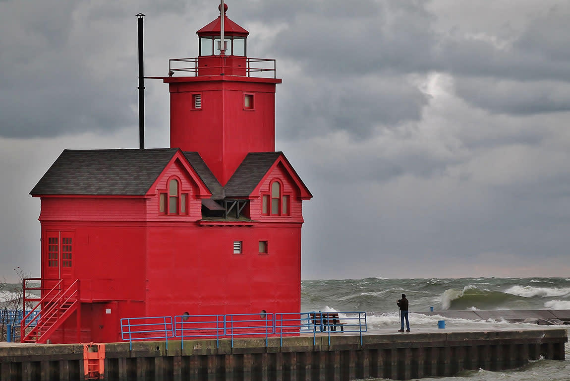 History of the Big Red Lighthouse in Holland, Michigan