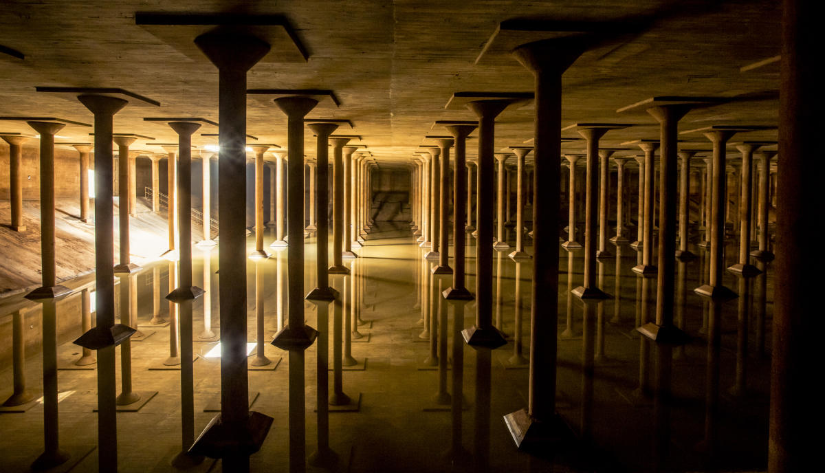 Buffalo Bayou Cistern Opens to Public After 90 Years