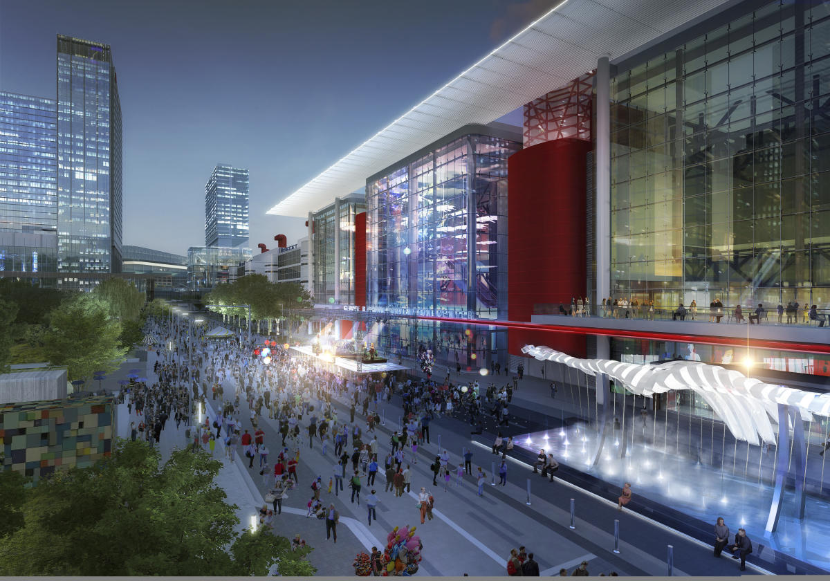 Convention Center Redesign Underway