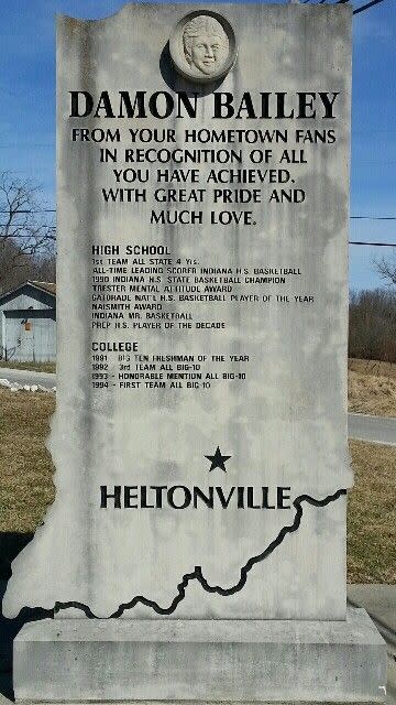 Damon Bailey Monument | Basketball Experience IN Indiana