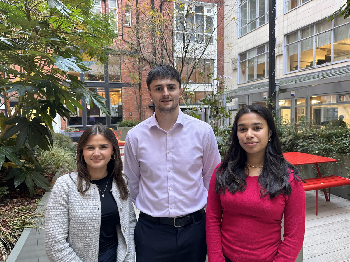 Invest in Manchester | MIDAS Invests in the Future as Three Graduates ...