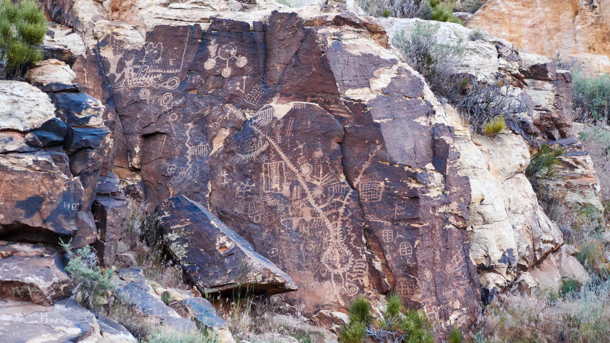 Parowan Gap Petroglyphs