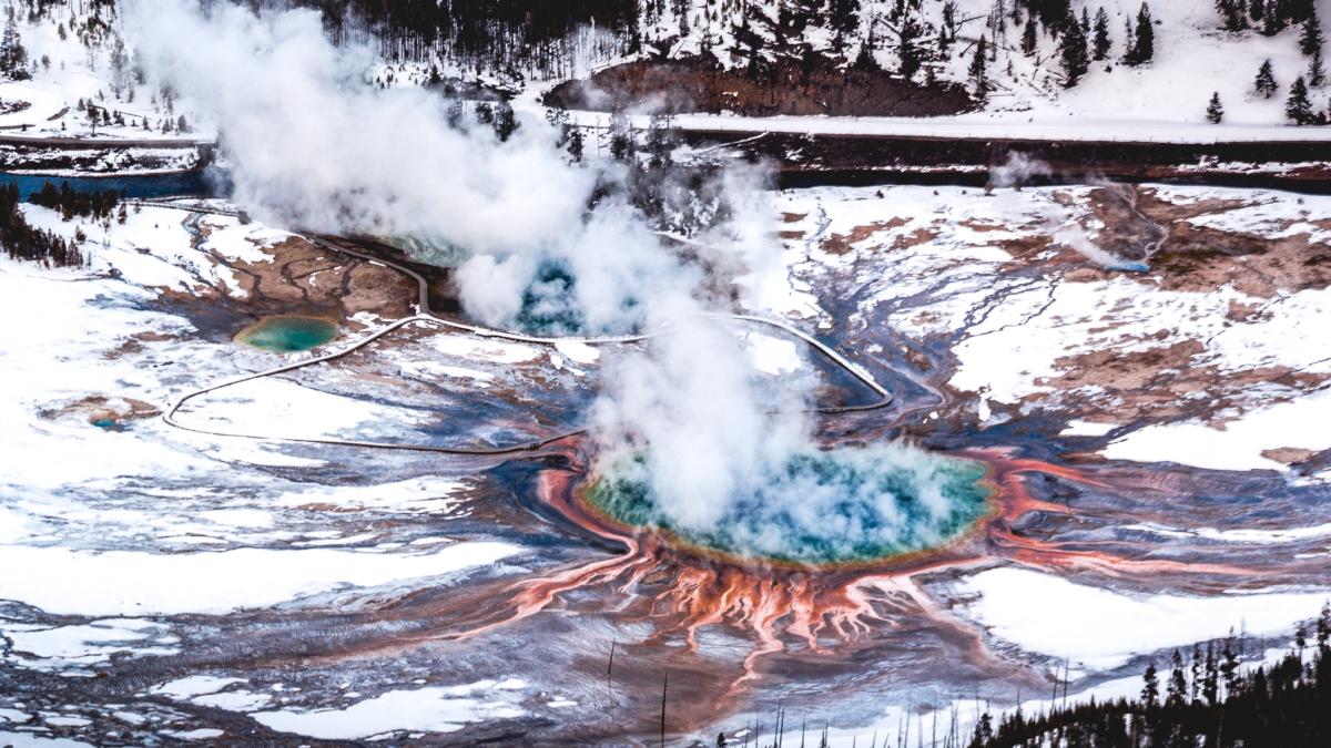 Grand Prismatic Spring | Yellowstone National Park Attractions