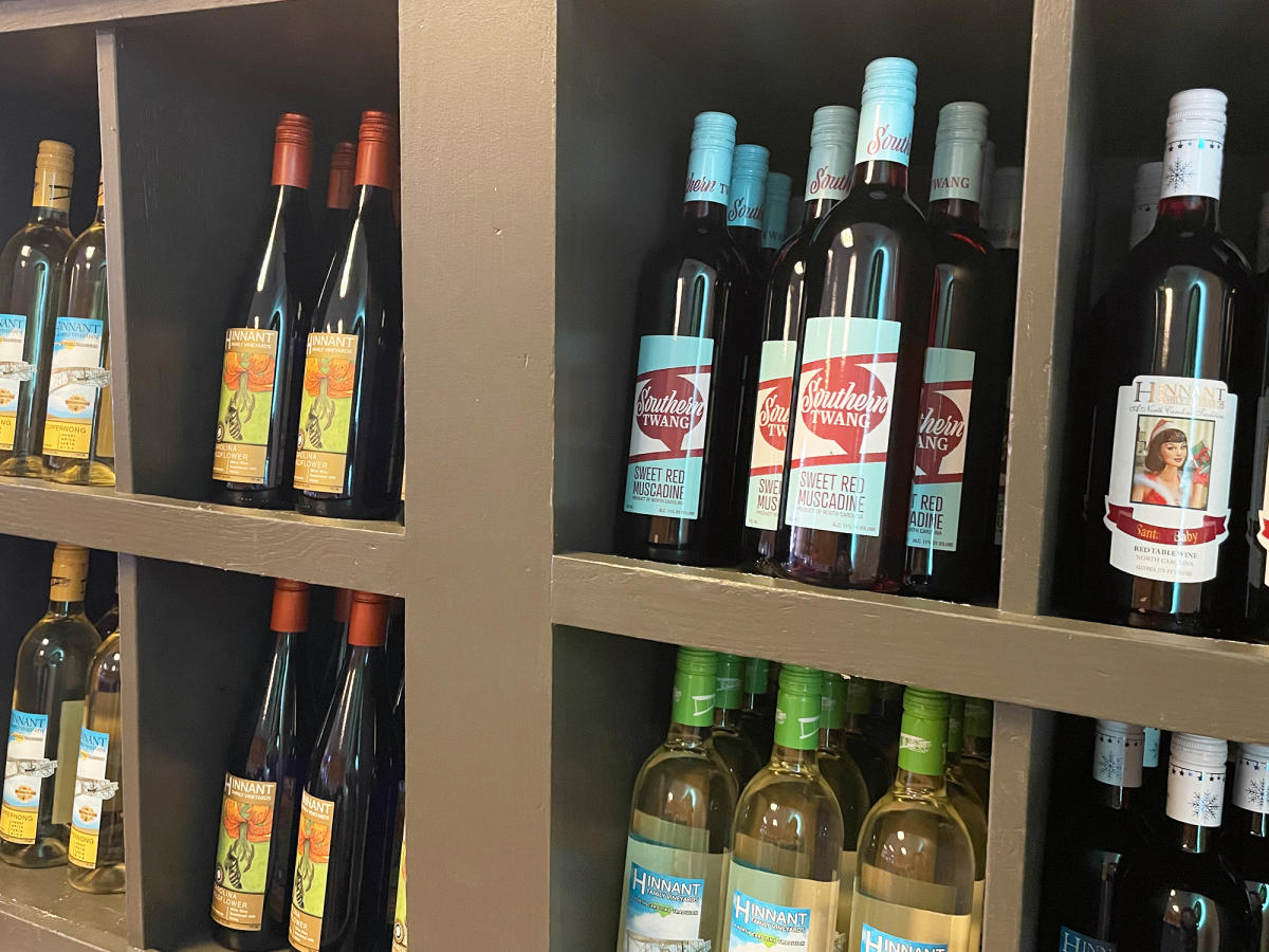 New Ways to Wine at Hinnant Vineyards