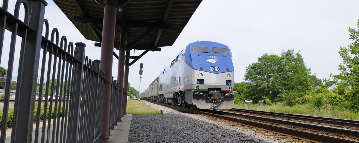 Getting Here|Amtrak, Johnston County, NC