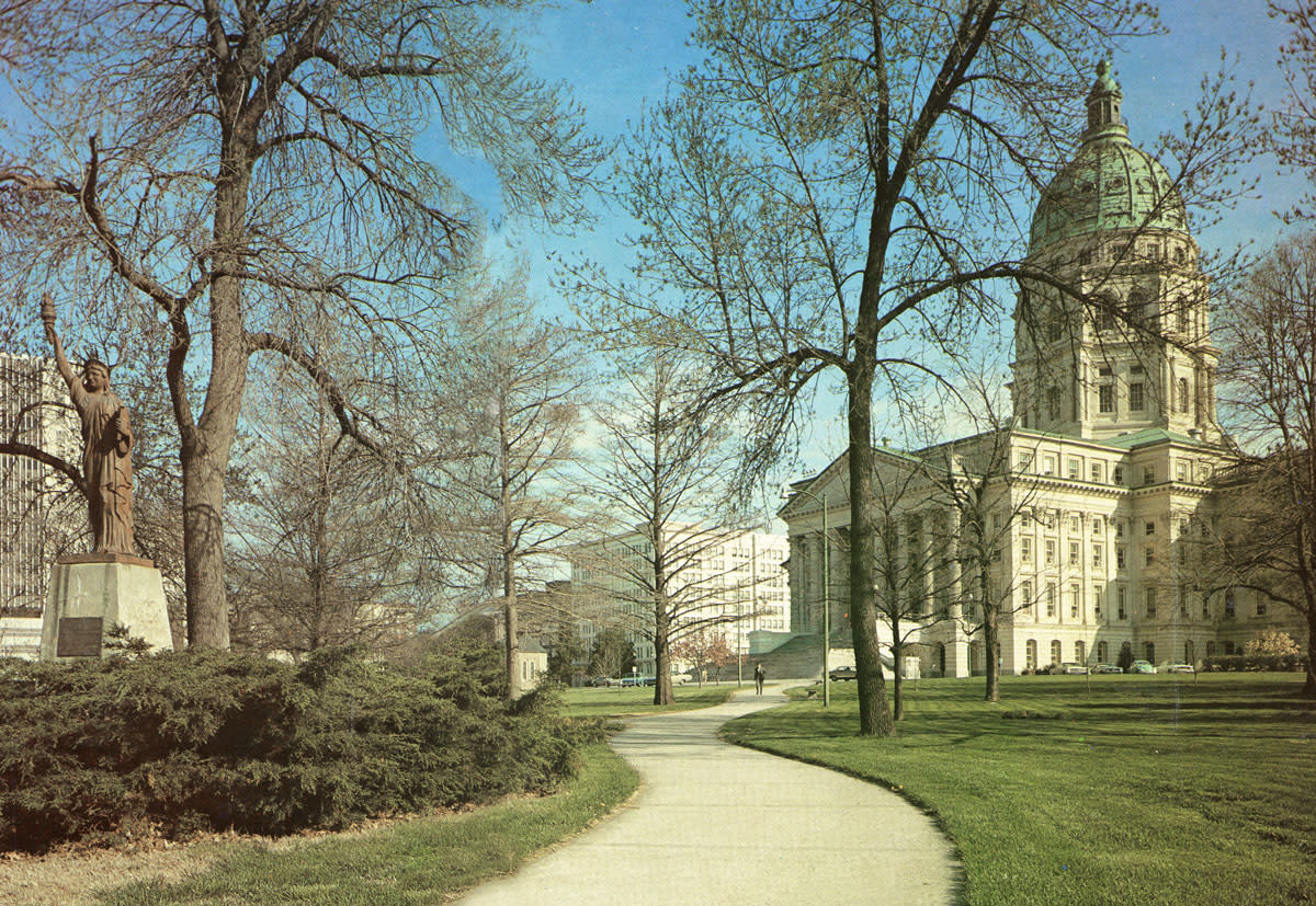 From the Archives: Kansas Capitol: Limestone, Marble & Murals